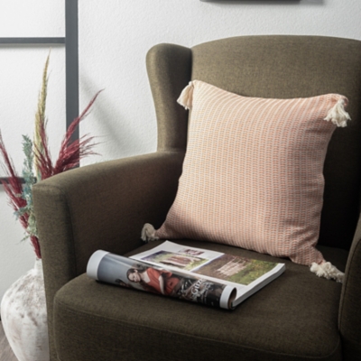 Click here for Suvii Home Bianca Decorative Throw Pillow  Orange prices