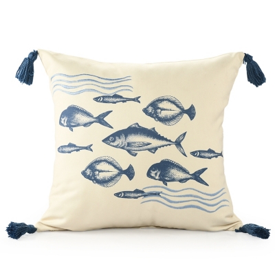 Suvii Home Scarlett Fish Decorative Throw Pillow | Ashley