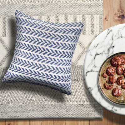 Click here for Suvii Home Allison Chevron Decorative Throw Pillow... prices