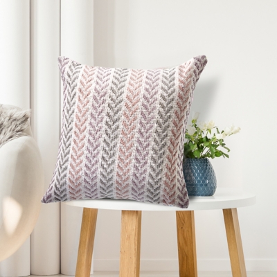 Click here for Suvii Home Allison Chevron Decorative Throw Pillow... prices