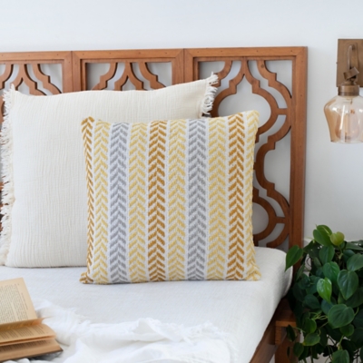 Click here for Suvii Home Allison Decorative Throw Pillow  Yellow prices