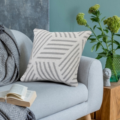 Click here for Suvii Home Eva Striped Decorative Throw Pillow  Gr... prices