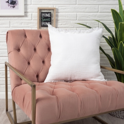 Click here for Suvii Home Luna Decorative Throw Pillow  White prices