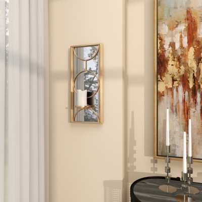 Click here for CosmoLiving by Cosmopolitan Geometric Wall Sconce... prices