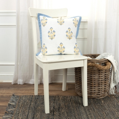 Click here for Rizzy Home Block Print Collection Textured Decorat... prices