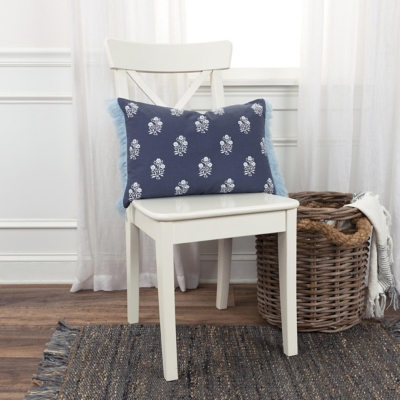Click here for Rizzy Home Block Print Collection Decorative Fring... prices