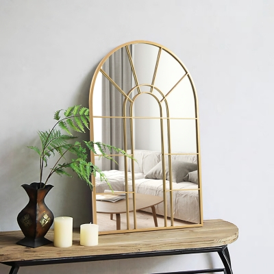Click here for Dulcea Large Arched Wall Mirror  Gold prices