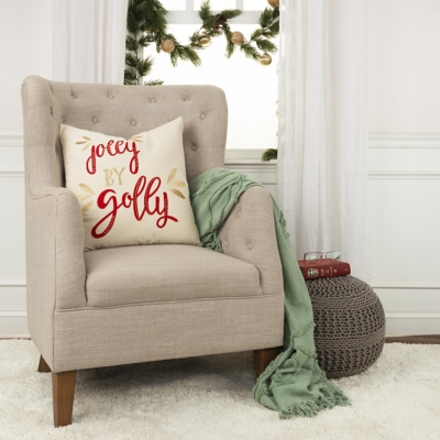 Click here for Rizzy Home Jolly Pillow  Natural prices