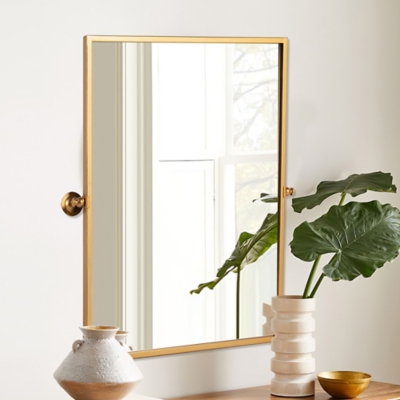 Click here for LuminareView Rectangular Framed Pivoted Bathroom W... prices