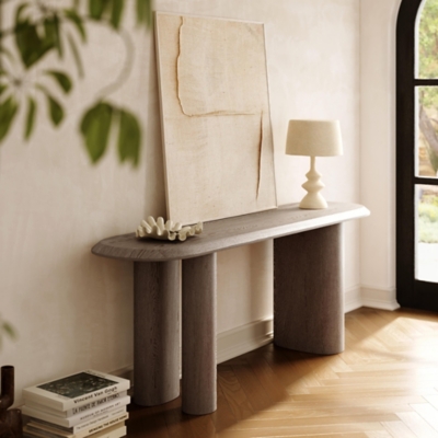 Click here for TOV Furniture Lena Console Table  Washed Ash prices