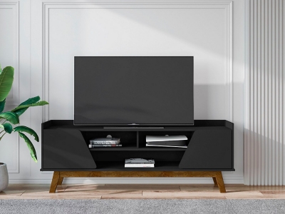 Click here for Manhattan Comfort Marcus 63 TV Stand  Matte Black prices
