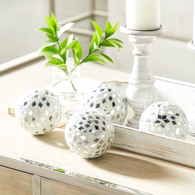 Click here for Bayberry Lane Vase Filler Set of 3  White prices