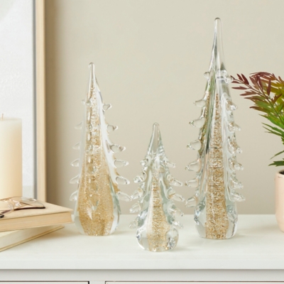 Click here for Bayberry Lane Tree Set of 3  Gold prices