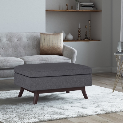 Click here for Simpli Home Owen Coffee Table Ottoman  Slate Gray prices
