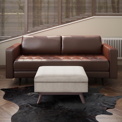 Click here for Simpli Home Owen Coffee Table Ottoman  Natural prices