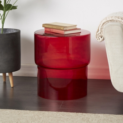 Click here for Bayberry Lane Accent Table  Red prices