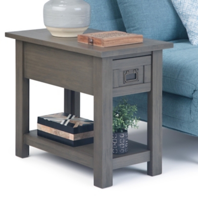 Click here for Simpli Home Monroe Narrow Accent Side Table  Farmh... prices