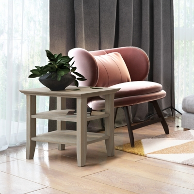 Click here for Simpli Home Acadian Narrow Accent Side Table  Dist... prices
