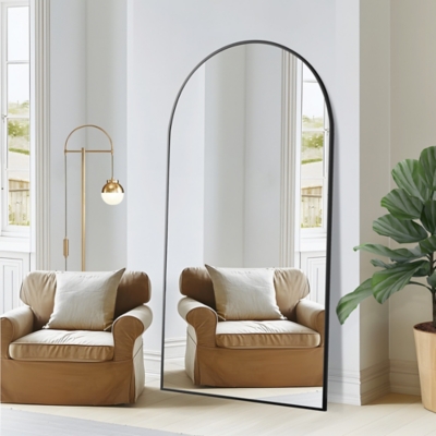 Click here for Feronia 75 Standing Floor Mirror  Black prices