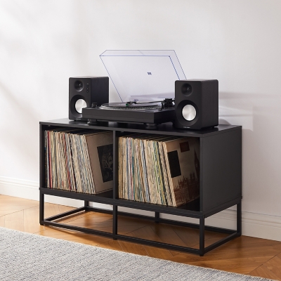 Click here for Crosley Furniture Enzo 40 Record Storage Media Con... prices