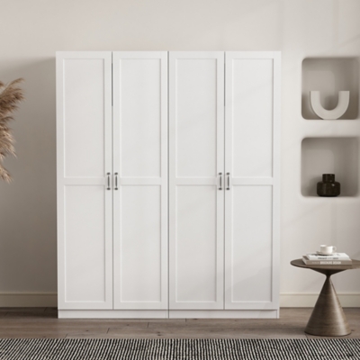 Click here for Manhattan Comfort Cornelia Storage Closet 59 Width... prices