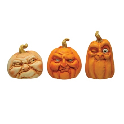 Storied Home Pumpkin Figures (Set of 3) | Ashley