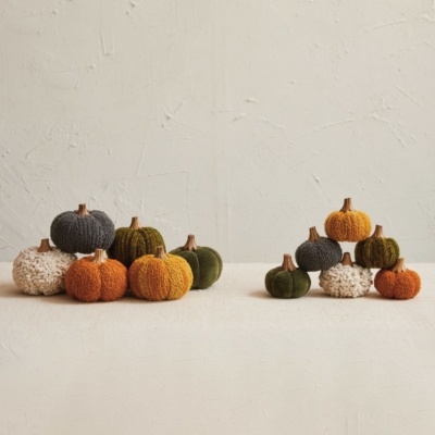 Click here for Pumpkin Holiday Décor (Set of 6)  Multi prices