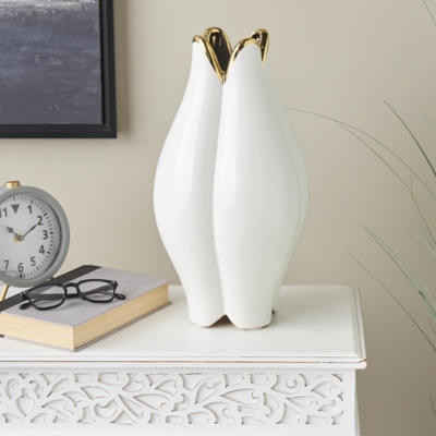 Click here for Bayberry Lane Dimensional Tall Tulip Shaped Vase... prices