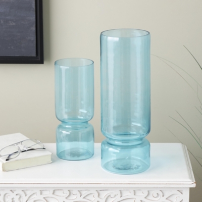 Click here for Bayberry Lane Vase (Set of 2)  Blue prices