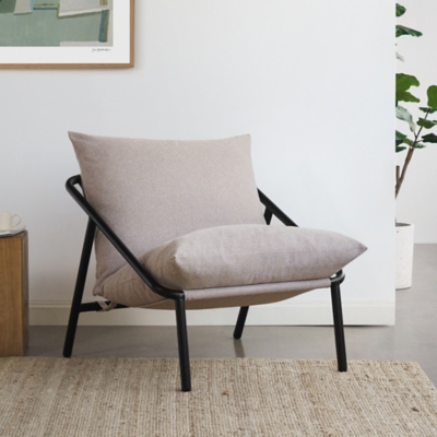 Click here for ZINUS Sling Accent Chair  Beige prices