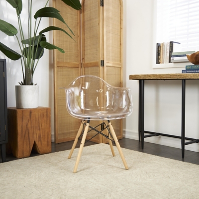 Click here for Bayberry Lane Eiffel Style Accent Chair  Clear prices