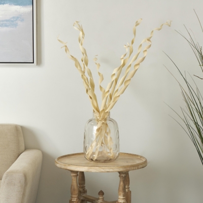 Click here for Bayberry Lane Palm Leaf Tall Rolled Natural Foliag... prices