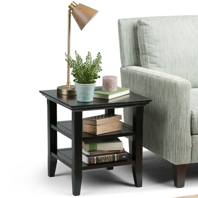 Click here for Simpli Home Acadian End Table  Black prices