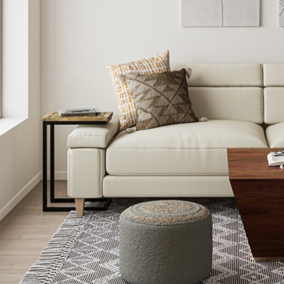 Click here for Simpli Home Davisville C-Shaped End Table  Natural prices