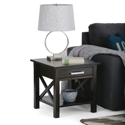 Click here for Simpli Home Kitchener End Table  Hickory Brown prices