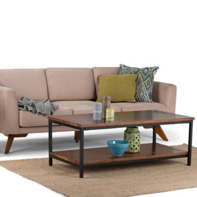 Click here for Simpli Home Skyler Coffee Table  Dark Cognac Brown prices