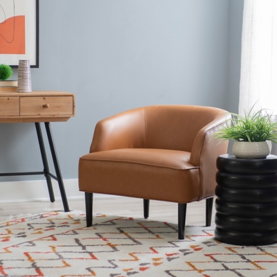 Click here for Linon Lenna Accent Chair  Black prices