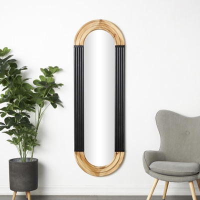 Click here for Bayberry Lane Oval Wall Mirror with Carved Frame... prices