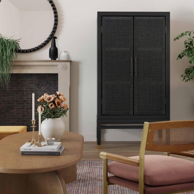 Click here for TOV Furniture Amara 32 Cabinet  Black prices