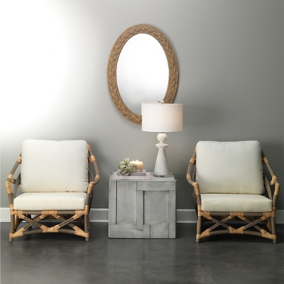 Click here for Relaxed Elegance Joise Wall Mirror  Natural prices