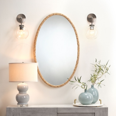 Click here for Relaxed Elegance Lainey Wall Mirror  Natural prices