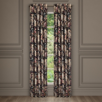 Click here for Royal Court Calabria Window Panel Pair  Black prices
