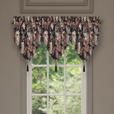 Click here for Royal Court Calabria Ascot Valance  Black prices