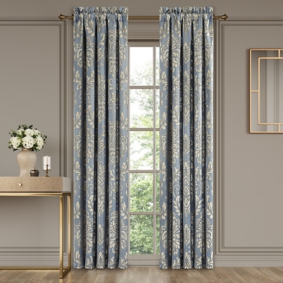 Click here for Royal Court Lorenzo Window Panel Pair  Blue prices
