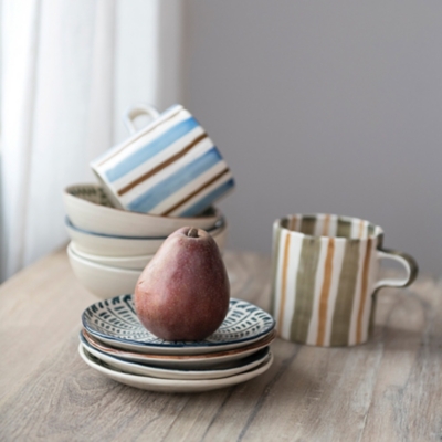 Click here for Storied Home Dinnerware Plates (Set of 12)  Cream prices