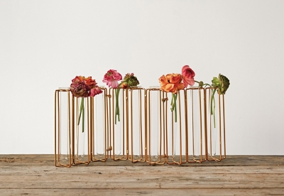 Click here for Storied Home Jointed Tests Tube Vases  Clear/Gold prices