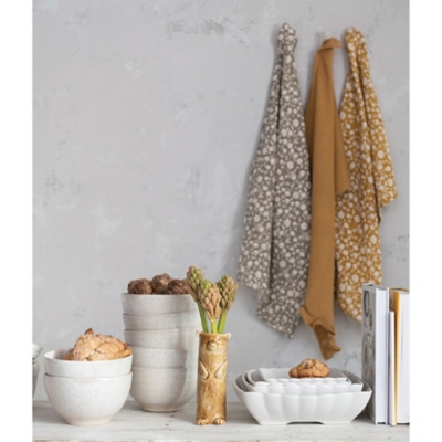 Click here for Storied Home Slub Printed Decorative Tea Towel Set... prices