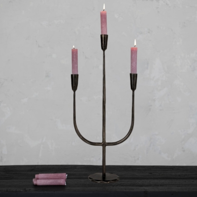 Click here for Storied Home Hand-Forged Candelabra  Black prices