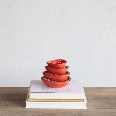 Click here for Storied Home Hand-Painted Strawberry Measuring Cup... prices