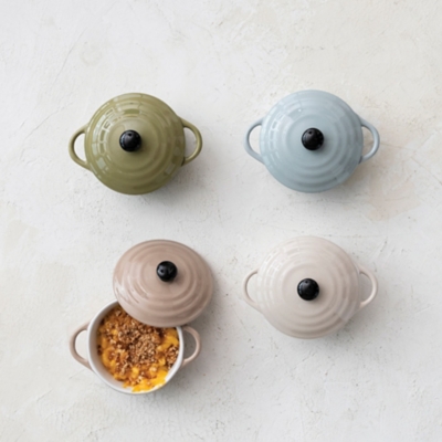 Click here for Storied Home Mini Bake Pans with Lids (Set of 4)... prices
